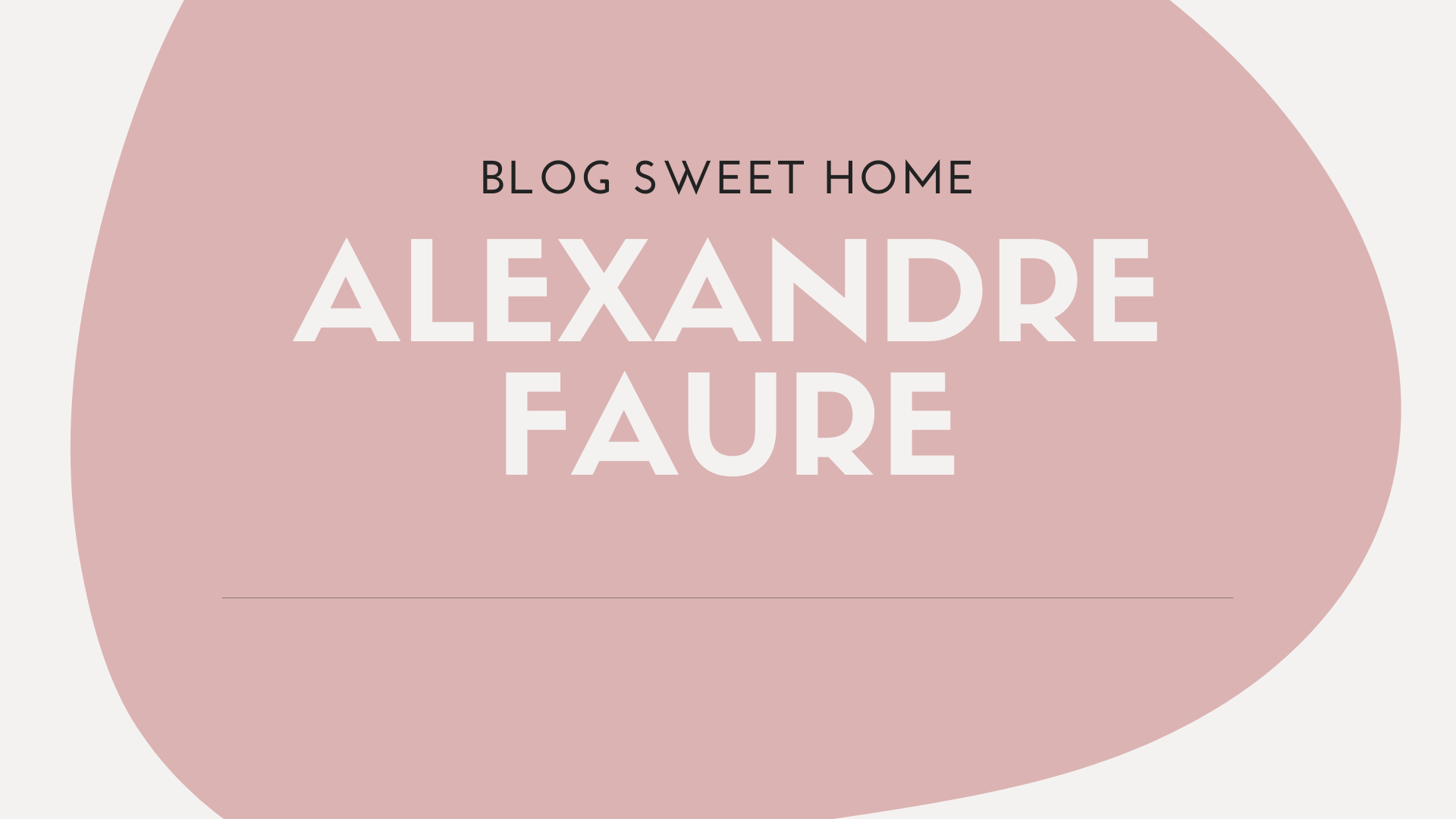 Alexandre Faure - blog sweet home - Blog de Silver Economy Expo